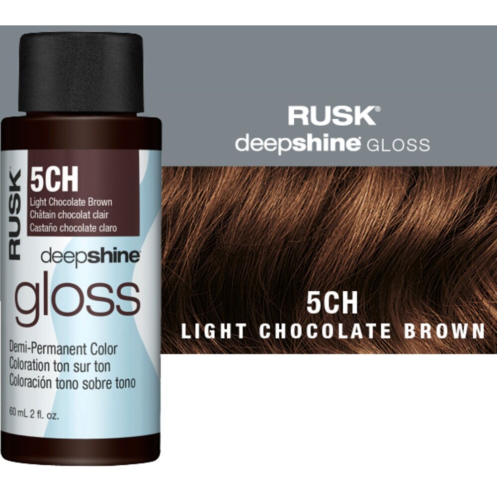 Rusk Deepshine Gloss - Liquid Demi-Permanent Color 5-in-1 Illuminating ...