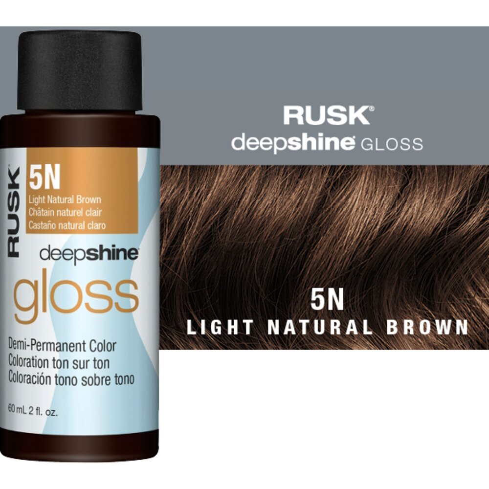 Rusk Deepshine Gloss - Liquid Demi-Permanent Color 5-in-1 Illuminating ...