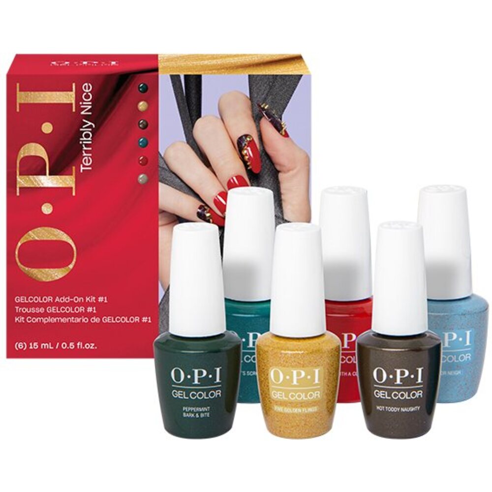 OPI Gelcolor - Terribly Nice Collection Add-On Kit #1 (33136)