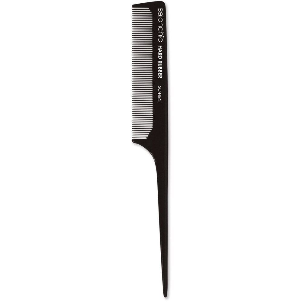 Salonchic - 8-Inch Rat Tail Comb MediumCoarse Teeth (SC-HR41)