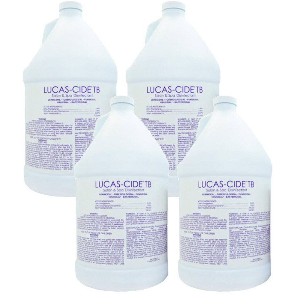 Lucas-Cide TB Disinfectant Concentrate 4 Gallon Case = 1 Gallon X 4 Units